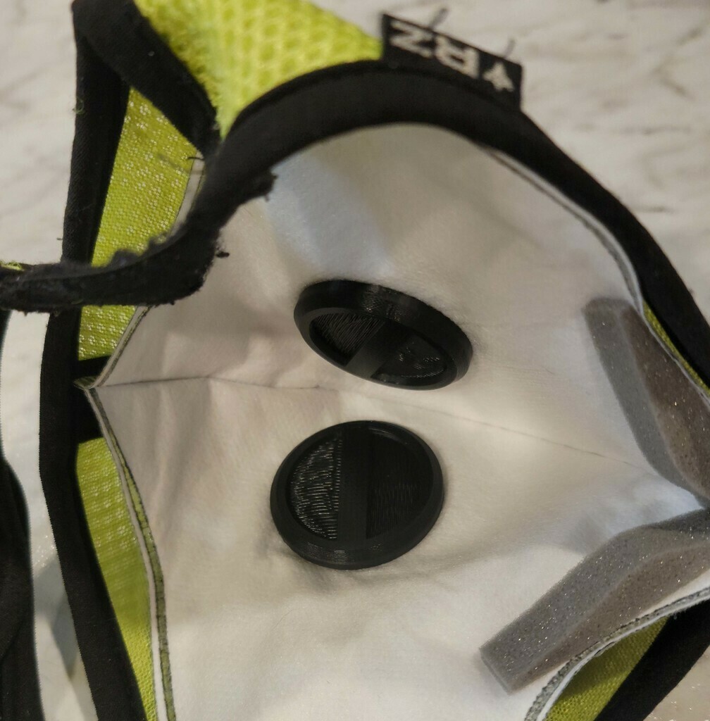 Free 3D file Face Mask Vent Cover (Plug) 🔌・3D printing template to ...