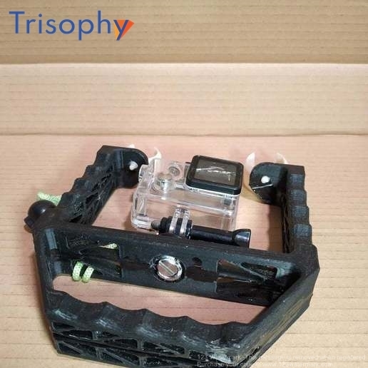 Free STL file Action camera or gopro camera rig 📷 ・3D printing design ...