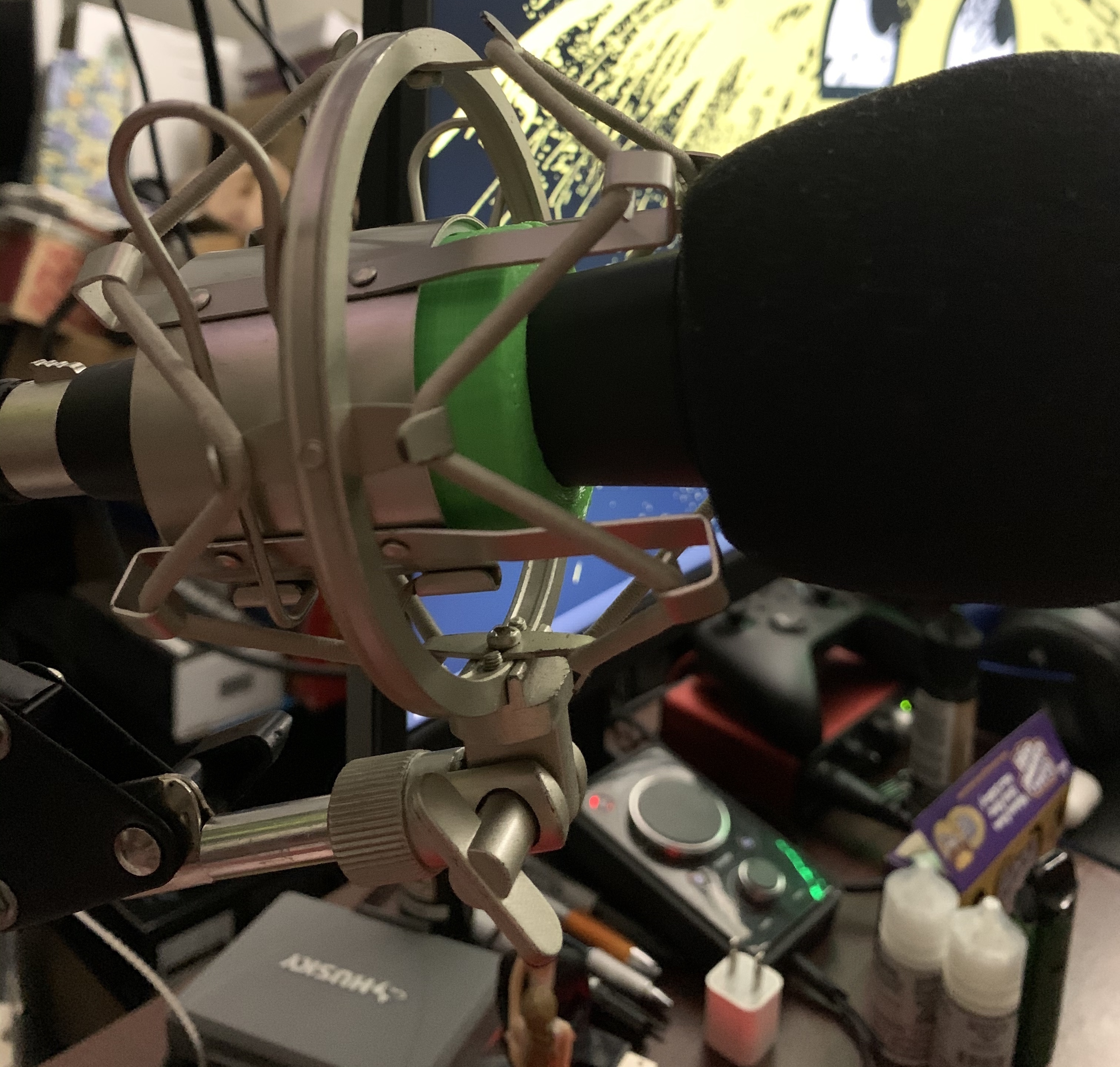 3D printed Tapered Barrel Mic adapter to 50mm barrel・Cults