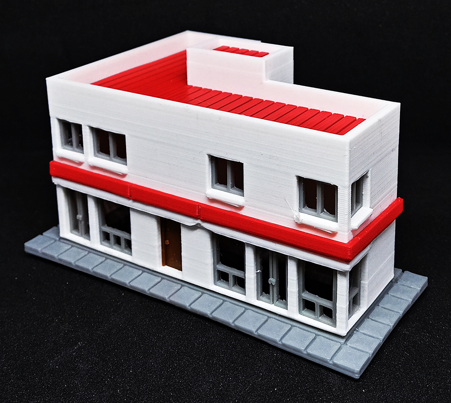 3D printing Small apartment and commercial building • made with ...