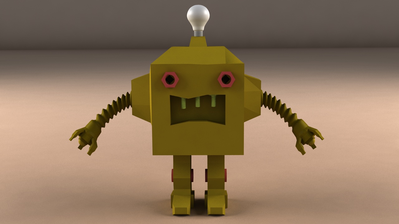 STL file Angry cubot 😡 ・Template to download and 3D print・Cults