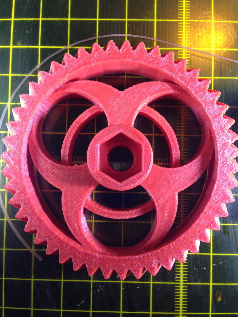 Free 3D file Toxic Big Gear Mod ⚙️ ・3D print model to download・Cults