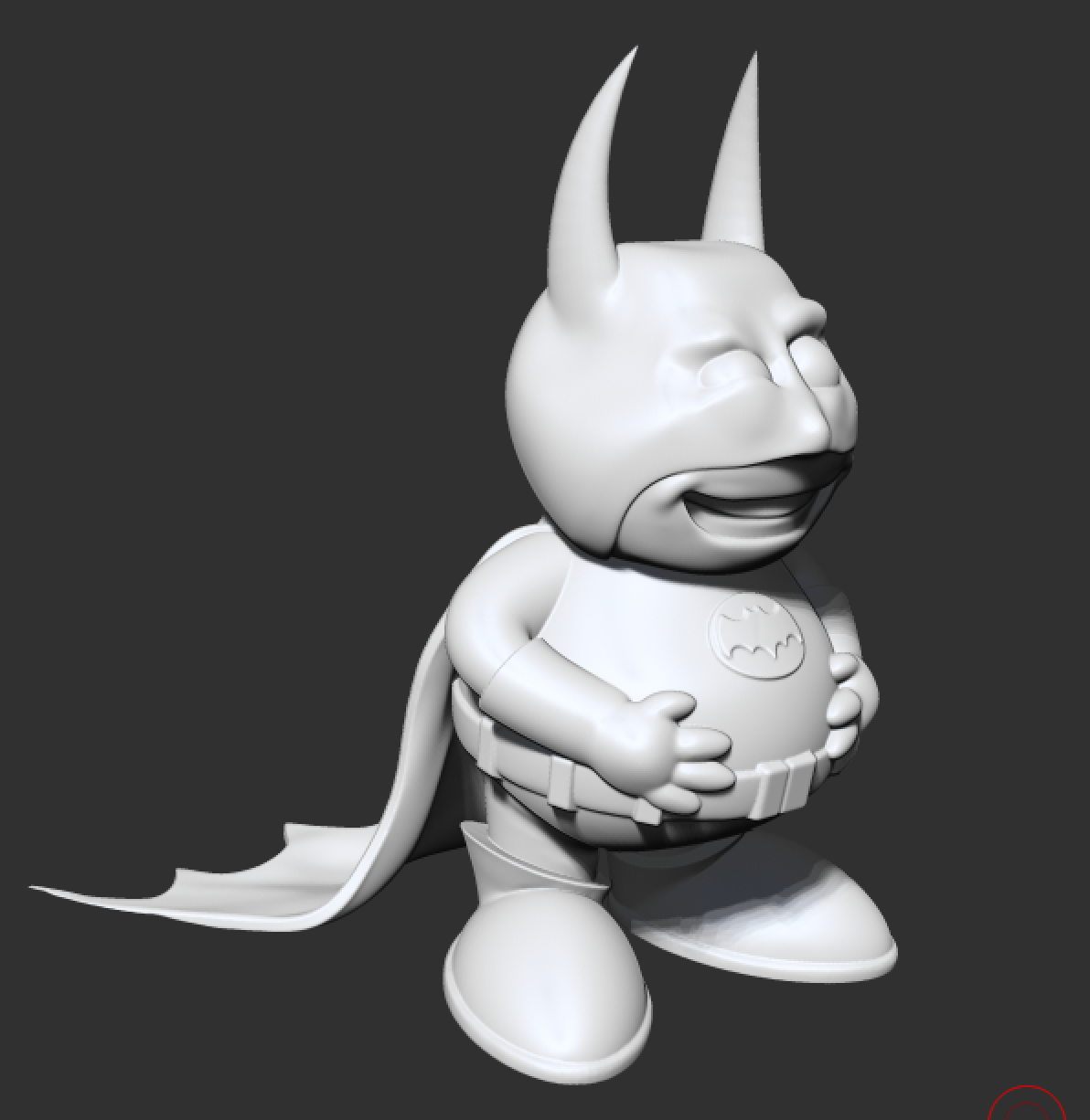 👾 Fat Batman・Free STL File for ・Cults