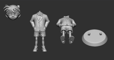 3D file Detective Conan 🕵️‍♂️ ・Model to download and 3D print・Cults