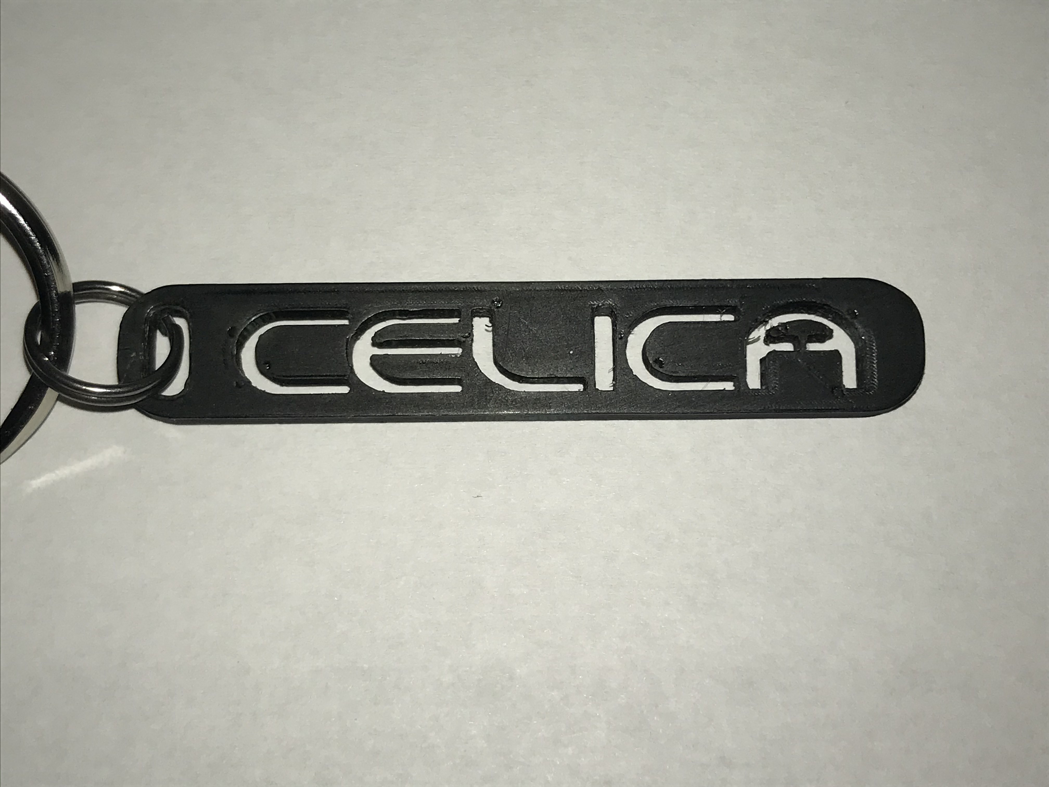 STL file Celica logo emblem keychain keyring 🗝️ (OBJ)・3D printing idea ...