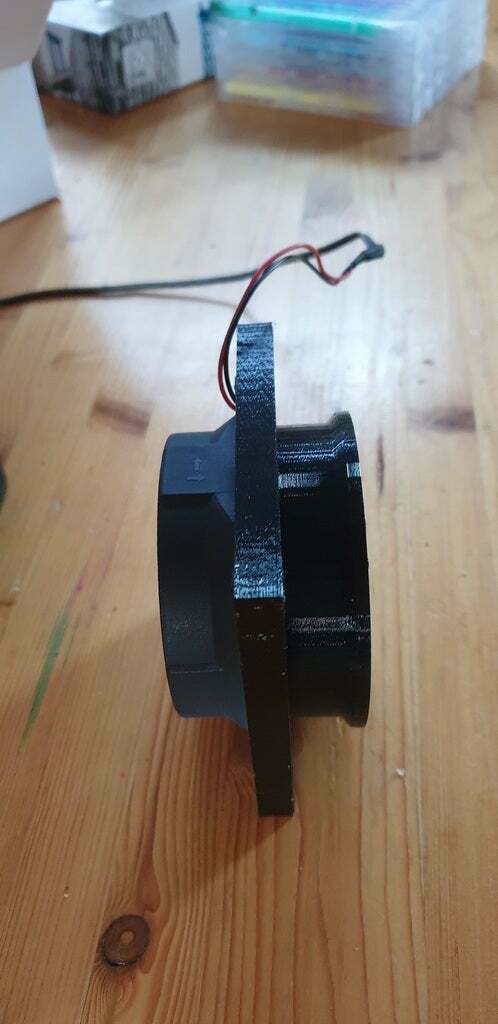 Free STL file 80mm reverse fan housing ⏪ ・3D print design to download・Cults