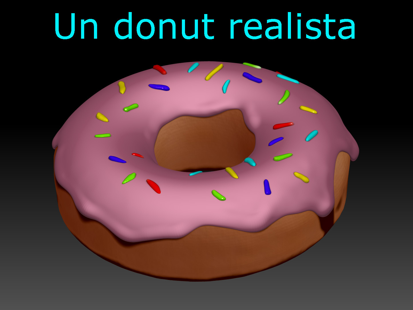 🍩 Realistic Donut, Realistic Donut・Free STL File for ・Cults