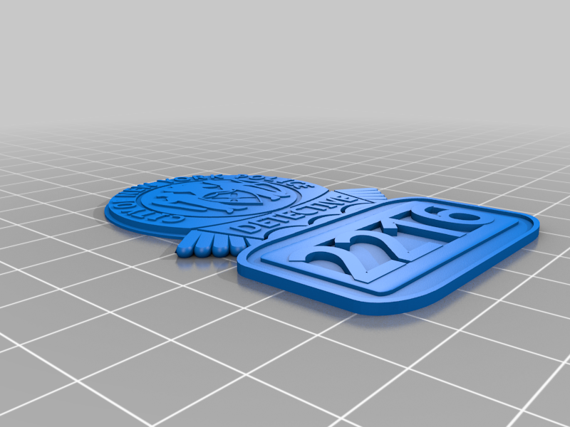 🕵️‍♂️ Brooklyn 99 Detective Badges (Jake and Amy)・Free STL File for ・Cults