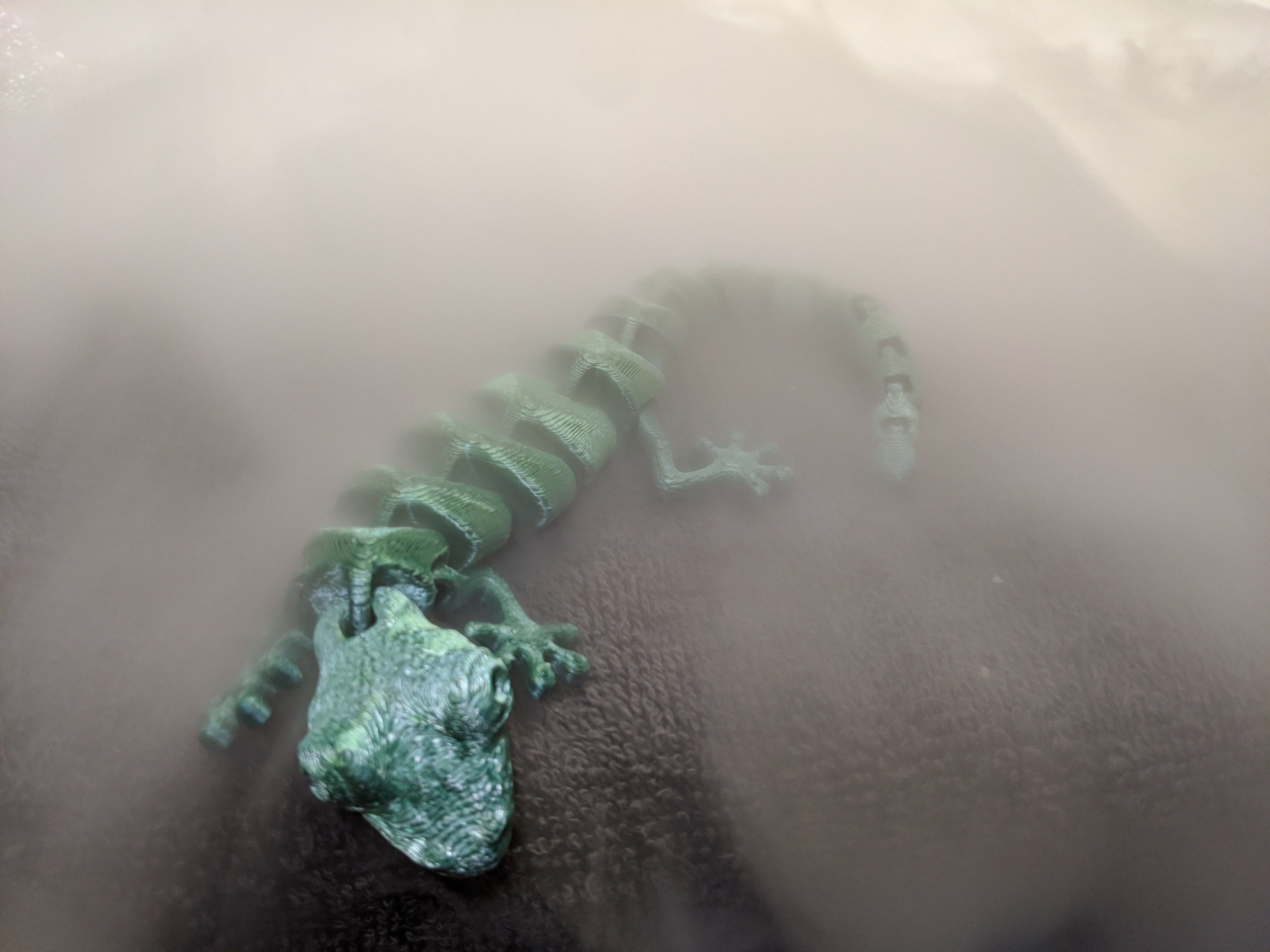 3D printing Articulated Lizard v2・Cults