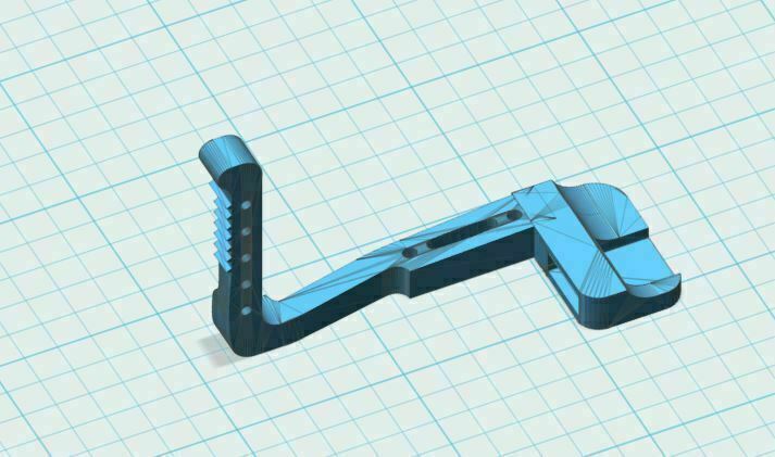 🔫 AR/M4 Bad lever・ STL File for ・Cults
