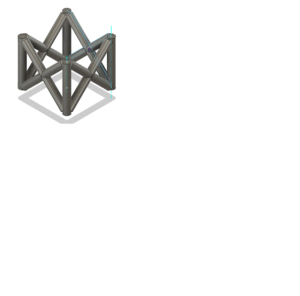 Free 3D file FCCZ,FCC unit cell Lattice Structure 👽 ・Design to download ...