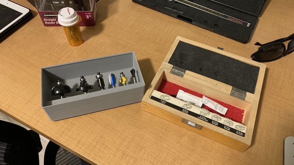 🏢 Gridfinity Router Bit Organizer・Free 3D File for ・Cults