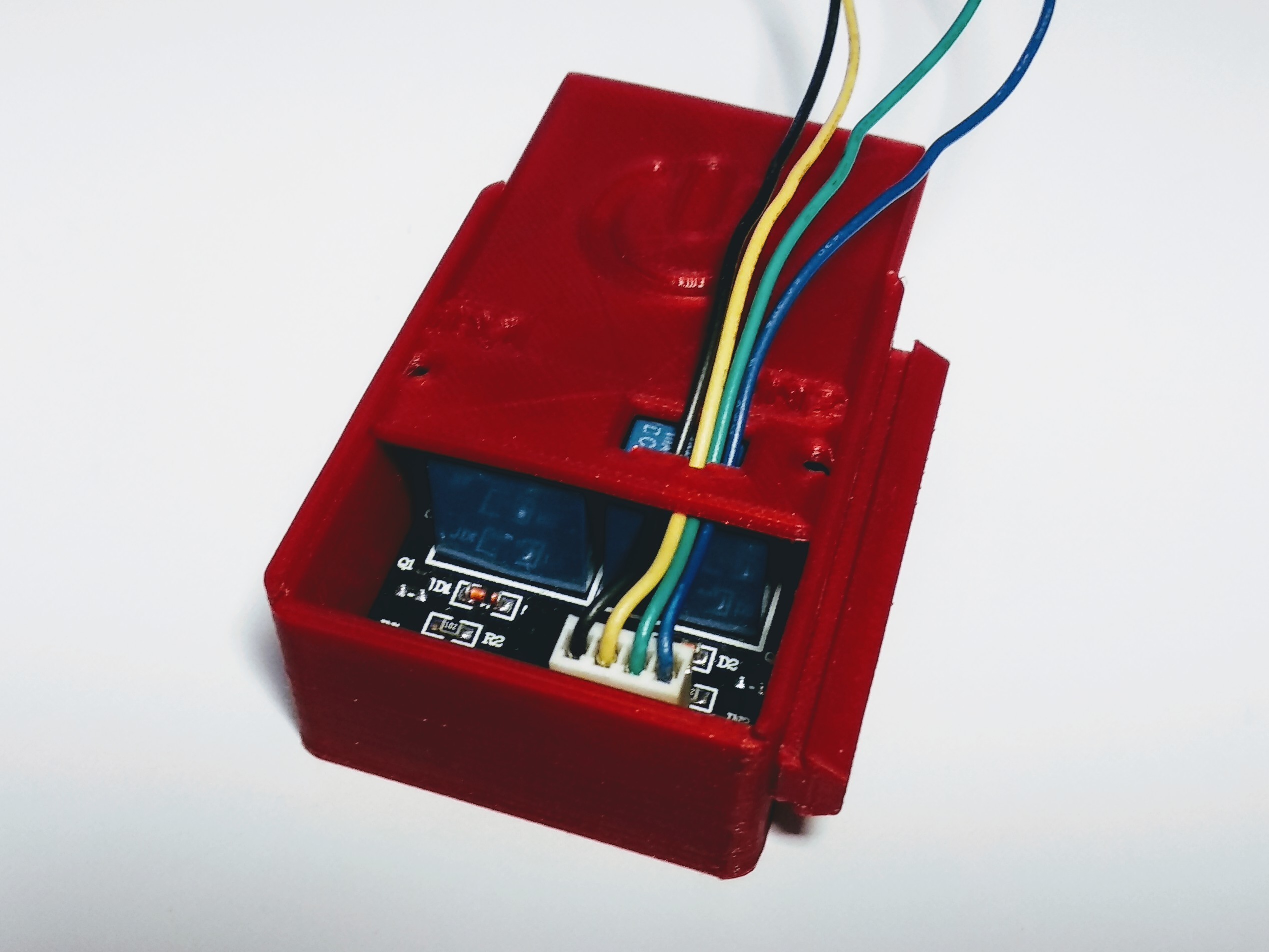 STL file 2ch relay board case for Octopi 🔧 ・Model to download and 3D ...