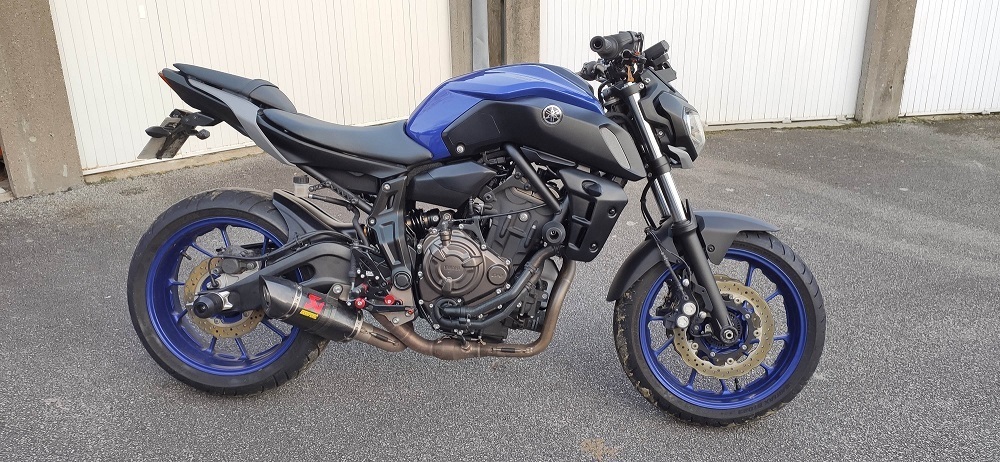 🏍️ Remote meter holder MT07 18-20・ STL File for ・Cults