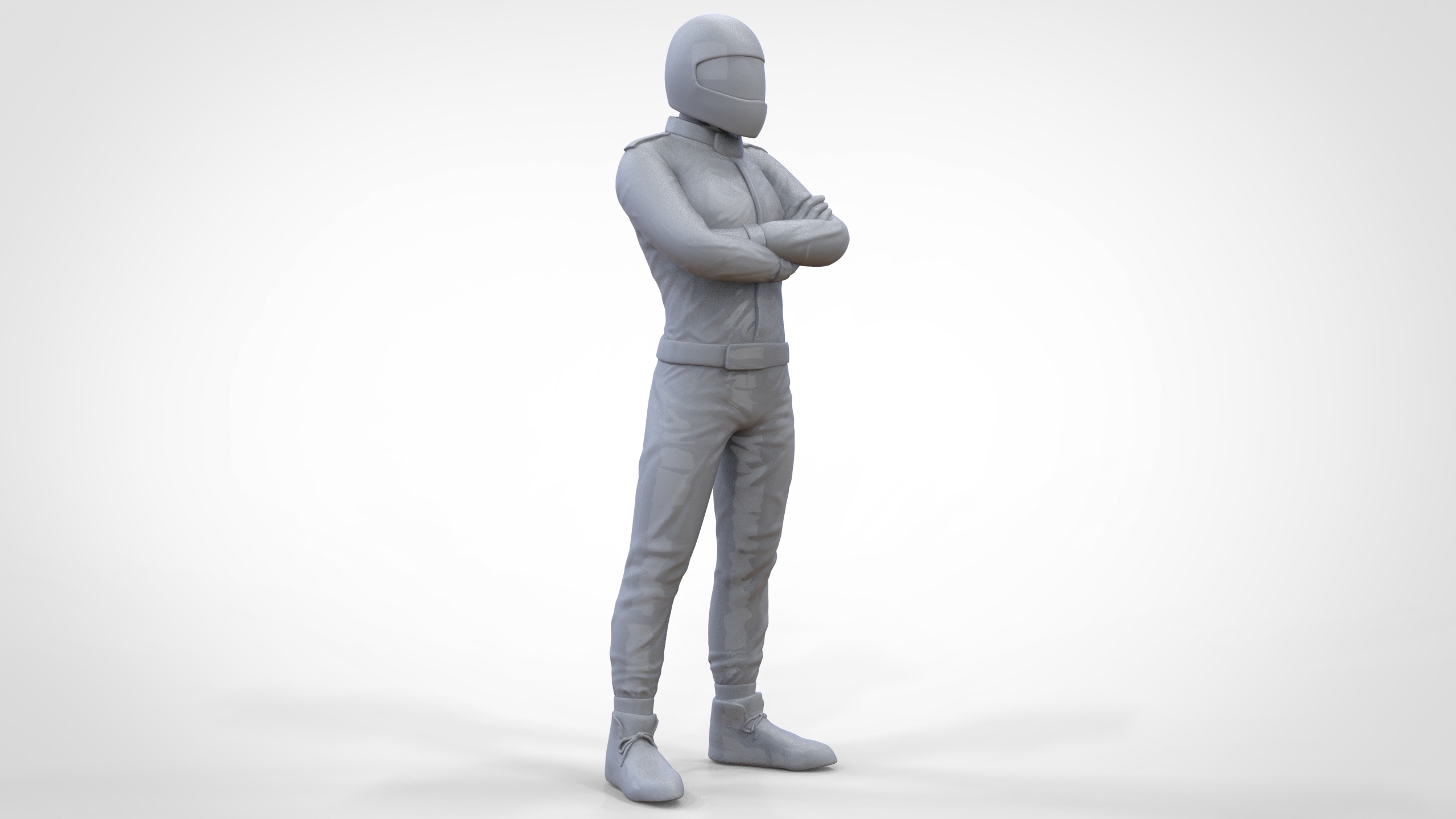 STL file N2 Race Driver 1-64 Miniature standing 🏎️ (OBJ and 3MF)・3D ...