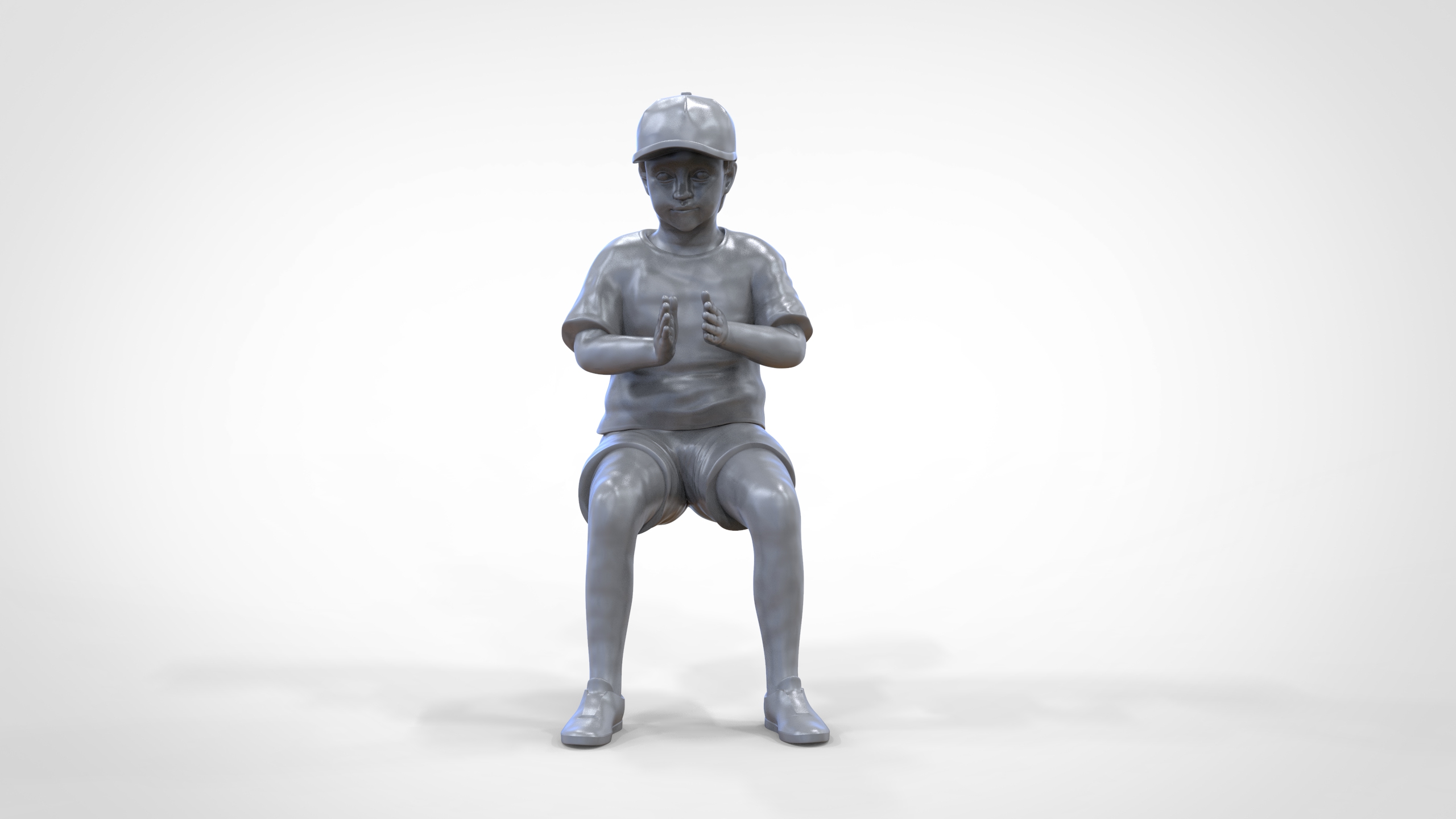 🏈 N15 Football fan Clapping in stadium・ STL File for ・Cults