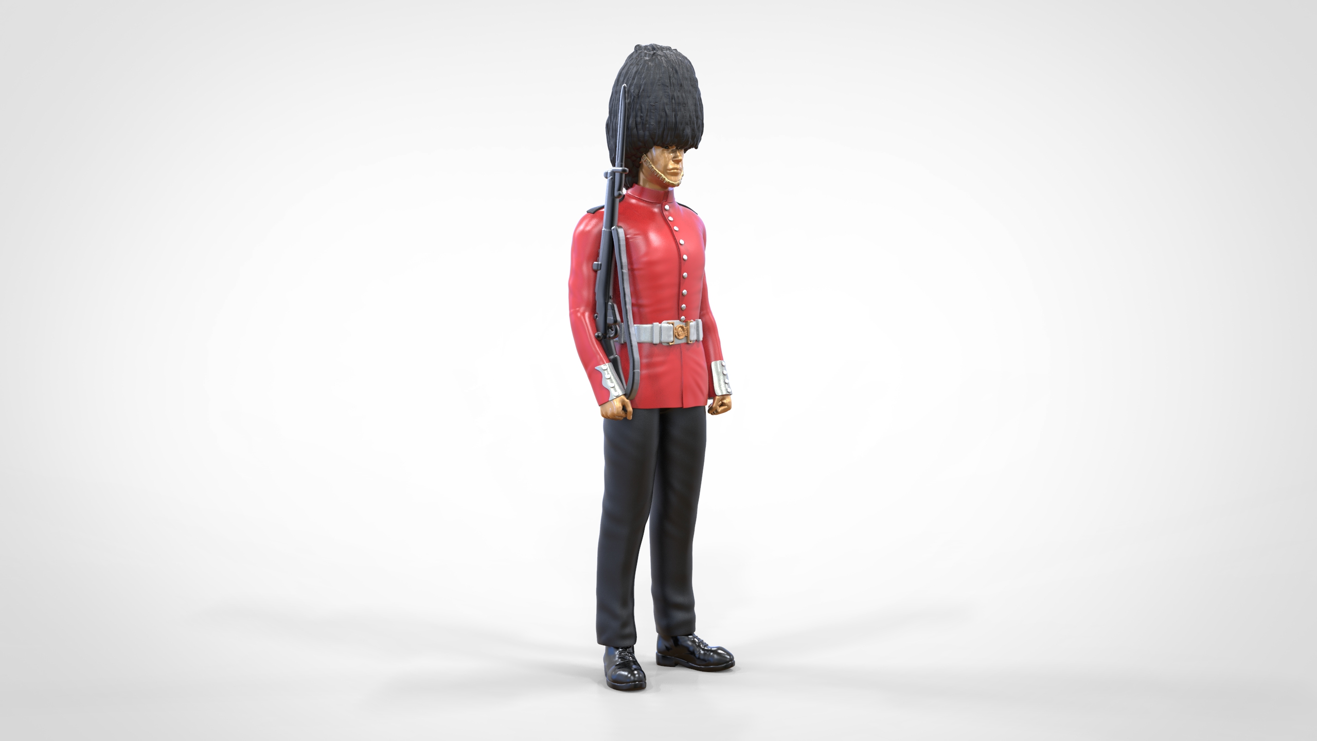 STL file N1 Queens guard or British guard 💂 (OBJ and 3MF)・3D printing ...
