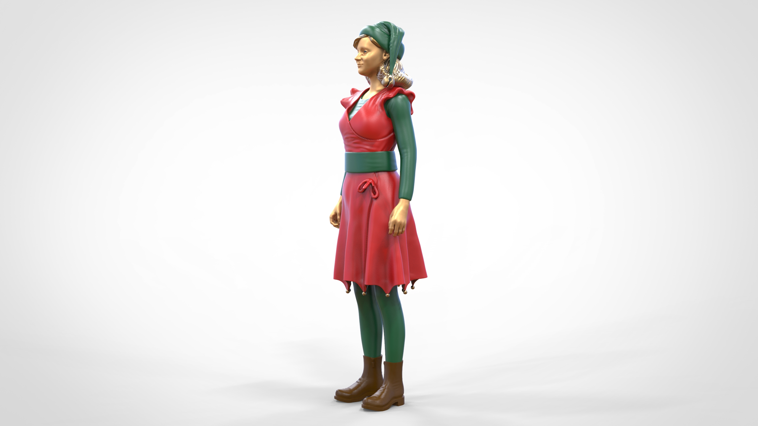 🧝 N1 Jovie in ELF movie・ STL File for ・Cults