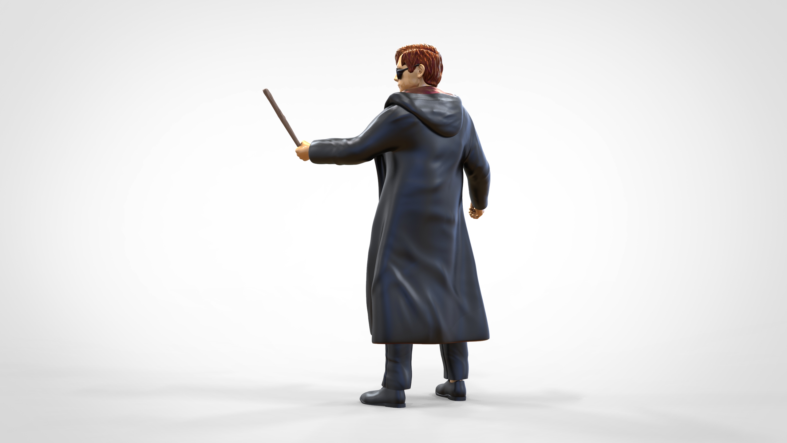 🪄 Harry Potter with his wand magic stick・ STL File for ・Cults