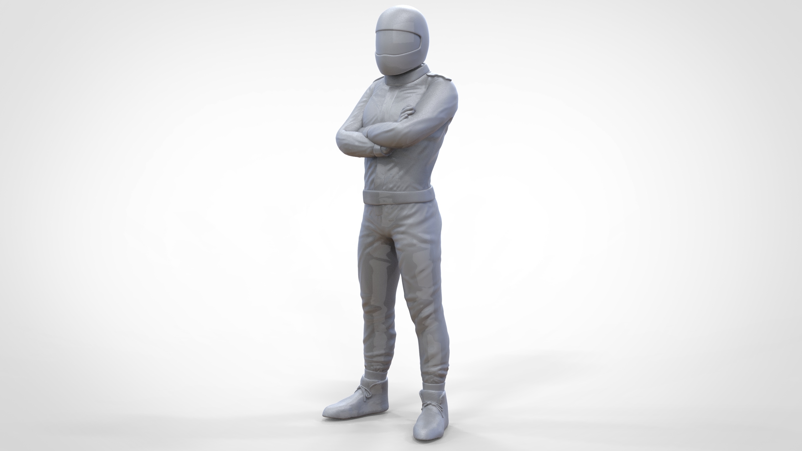 STL file N2 Race Driver 1-64 Miniature standing 🏎️ (OBJ and 3MF)・3D ...