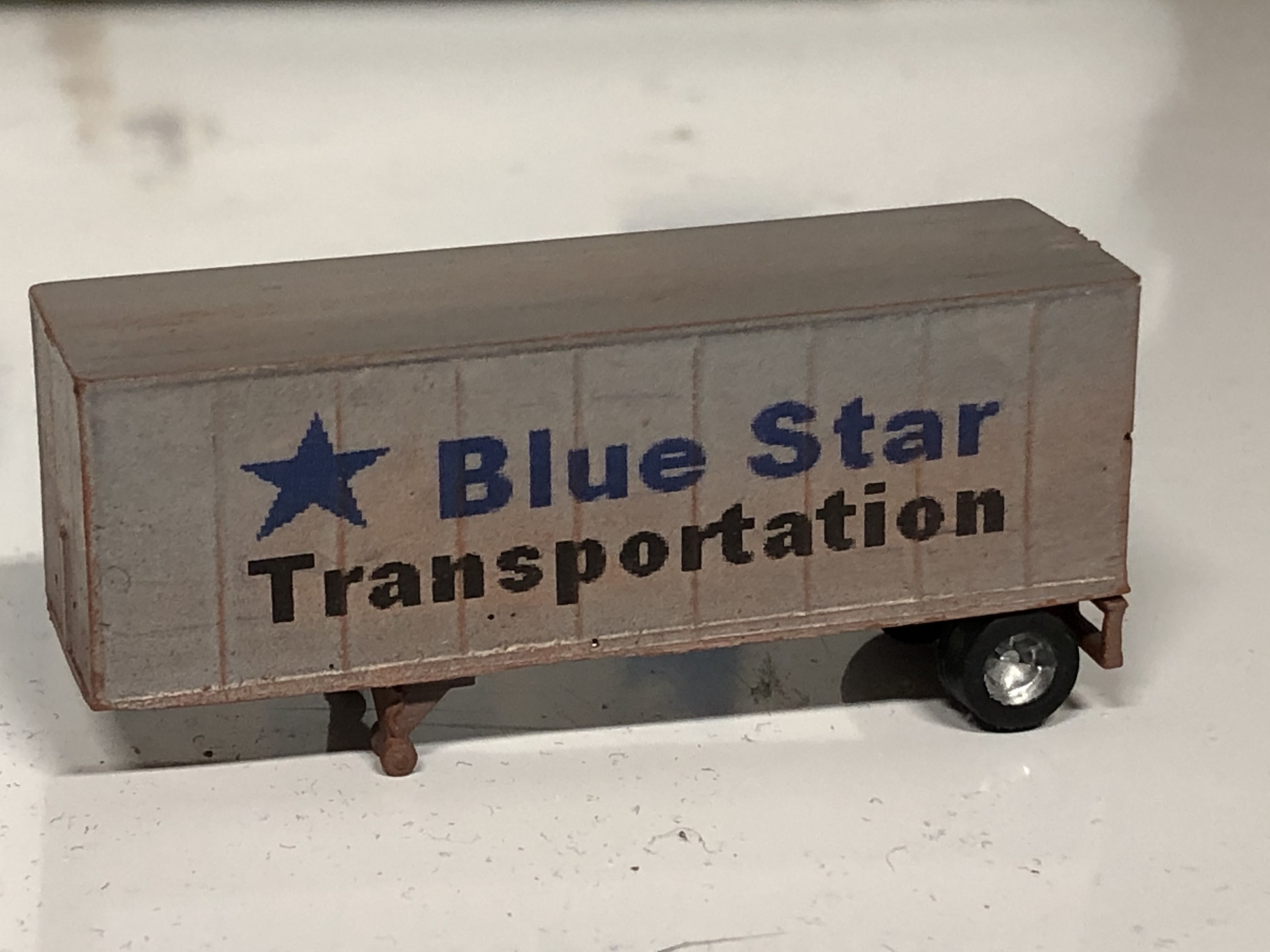 🚐 Semi Vertical Rib Trailer・Free STL File for ・Cults