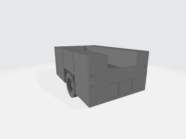 🚚 Utility Truck Body - Modular・Free STL File for ・Cults