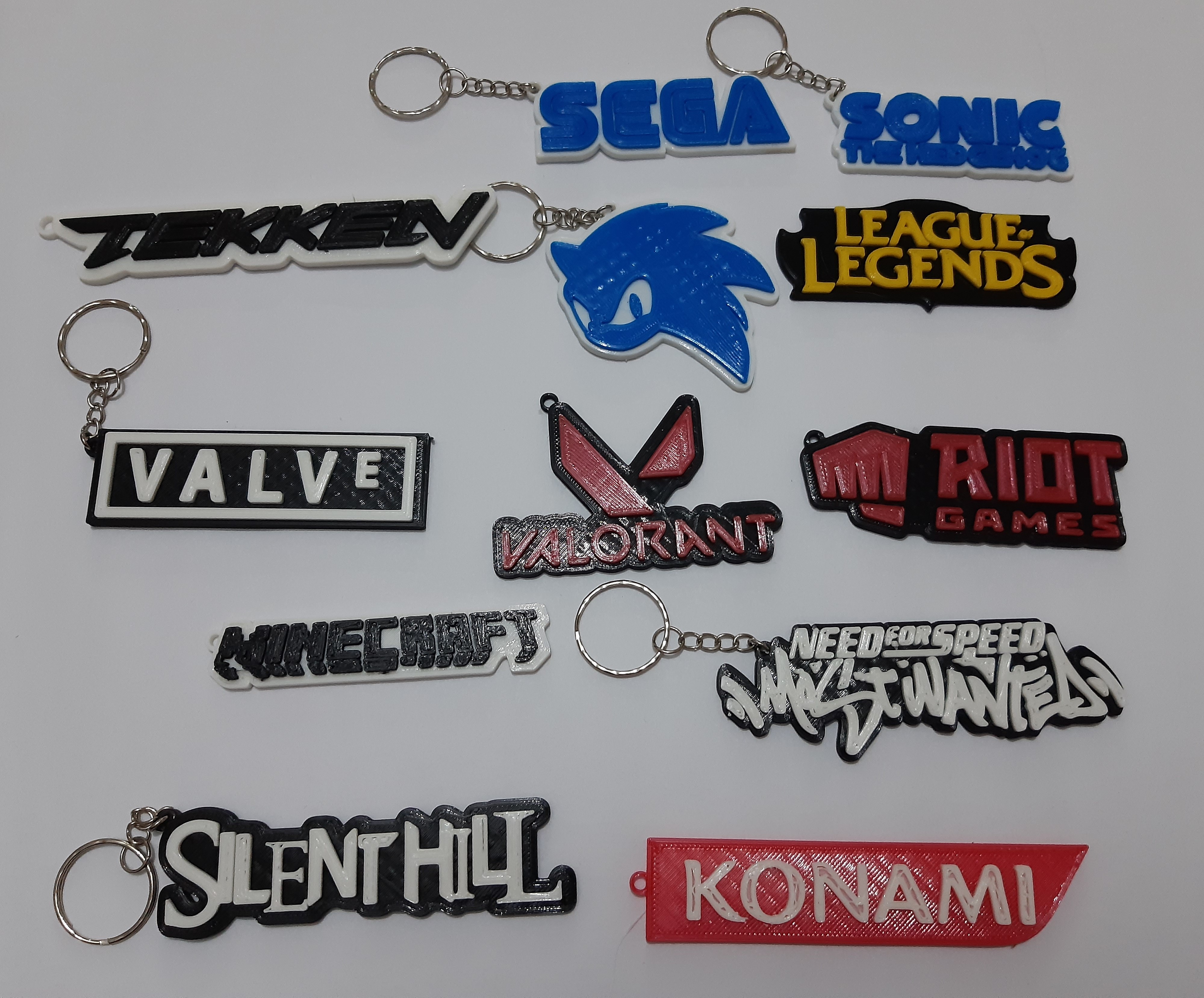 🗝️ 50 KEYCHAIN GAMES / 50 KEYCHAIN GAMES AND SONSOLAS・ 3D File for 3D ...