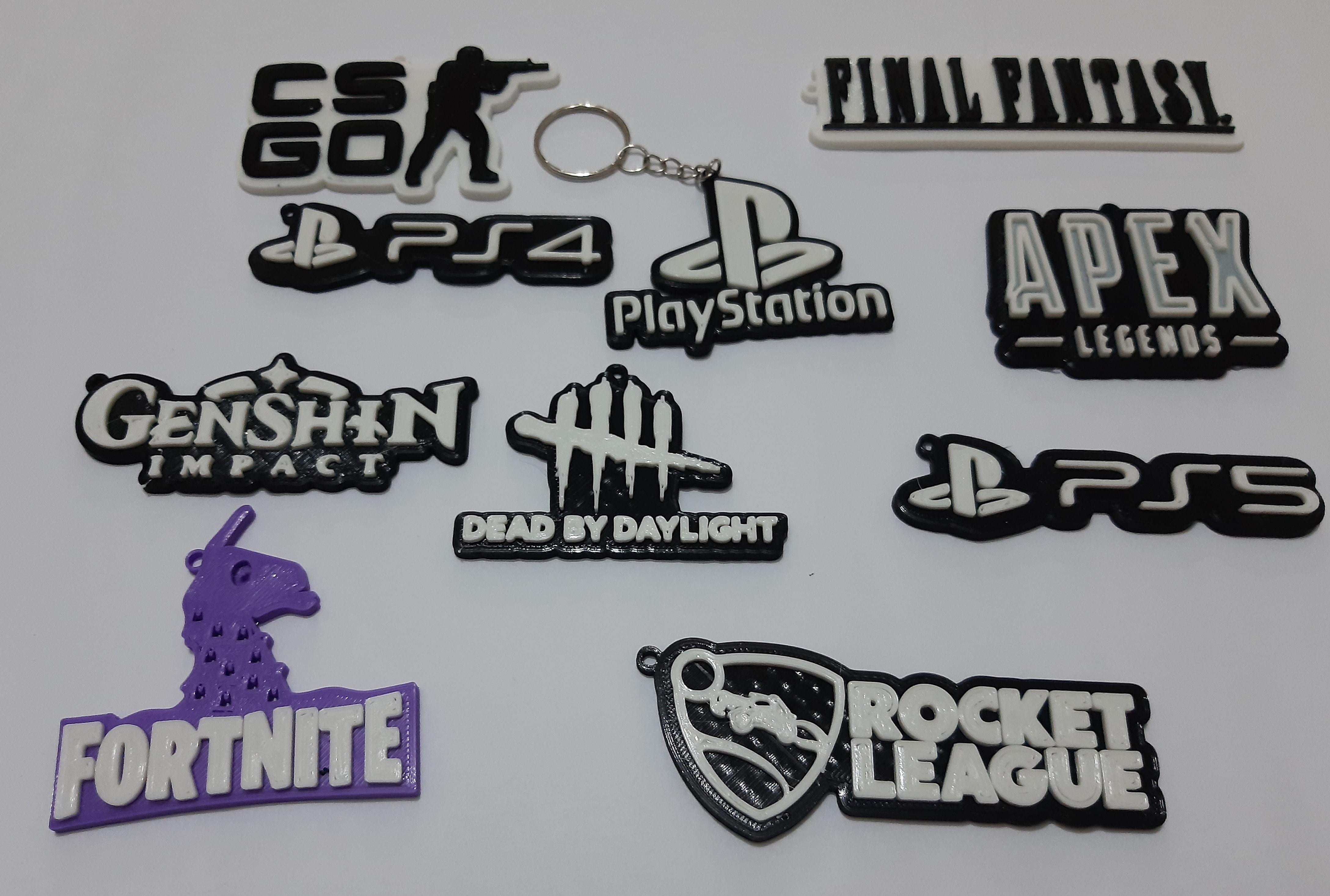 🗝️ 50 KEYCHAIN GAMES / 50 KEYCHAIN GAMES AND SONSOLAS・ 3D File for 3D ...