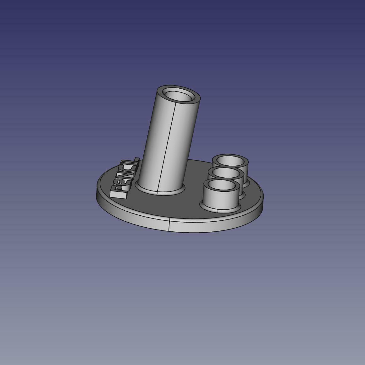 STL file Zspeed Pencil holder ️・3D printing template to download・Cults