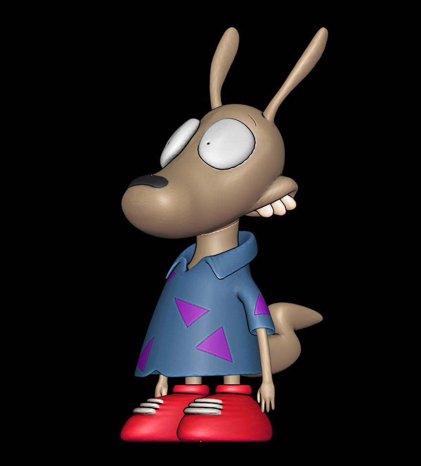 👾 Rocko from Rocko's Modern Life・ STL File for ・Cults