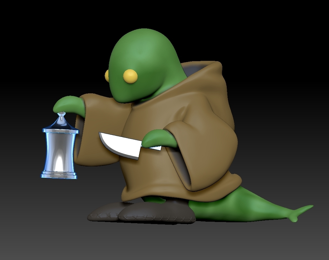 Archivo STL gratis Tonberry Final Fantasy 🎨 ・Modelo imprimible en 3D ...