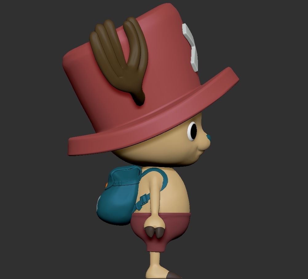 🎨 One Piece Tony Tony Chopper・Free STL File for 3D printing・Cults