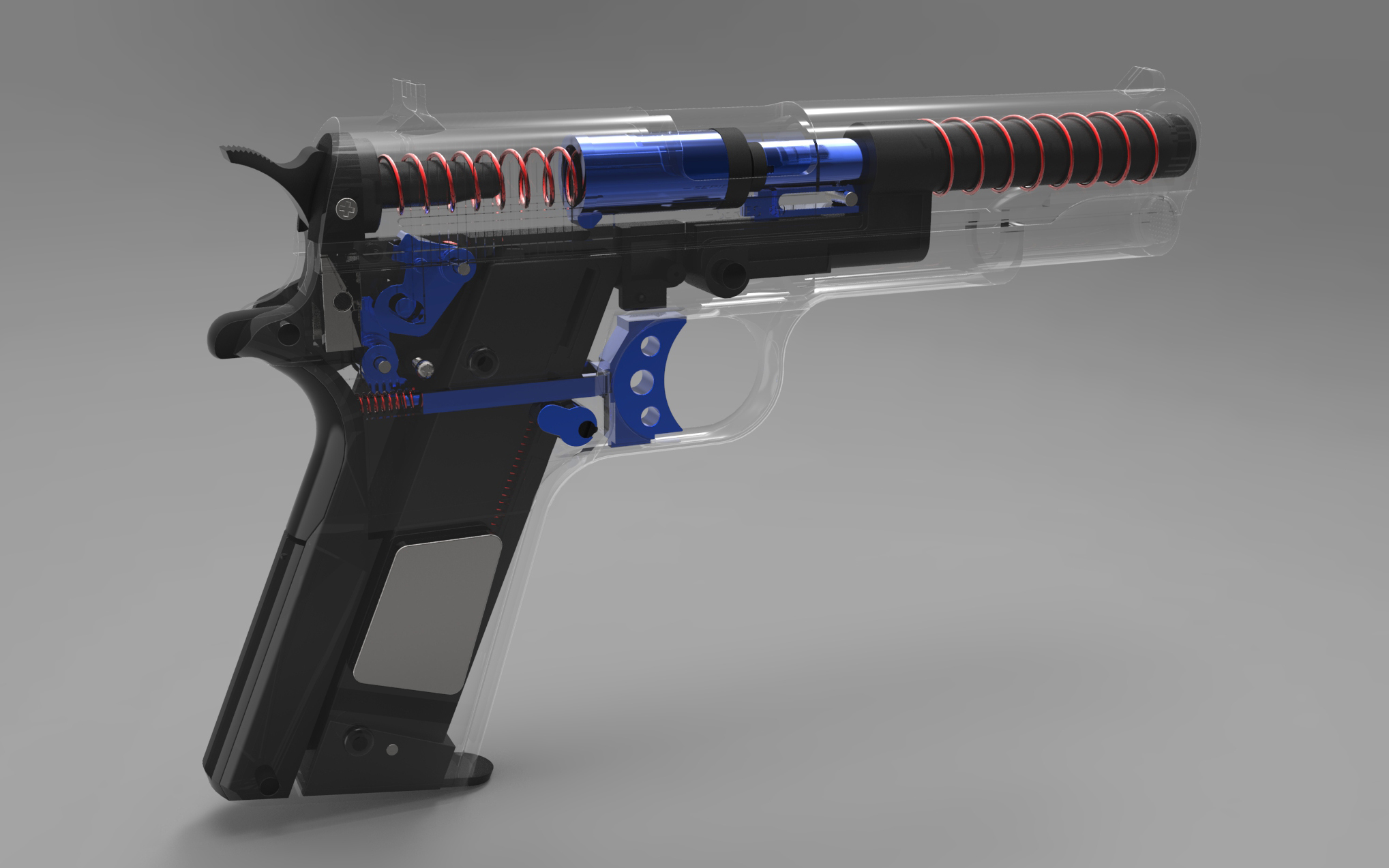 🔫 AIRSOFT GUN COLT-1991・ STL File for ・Cults