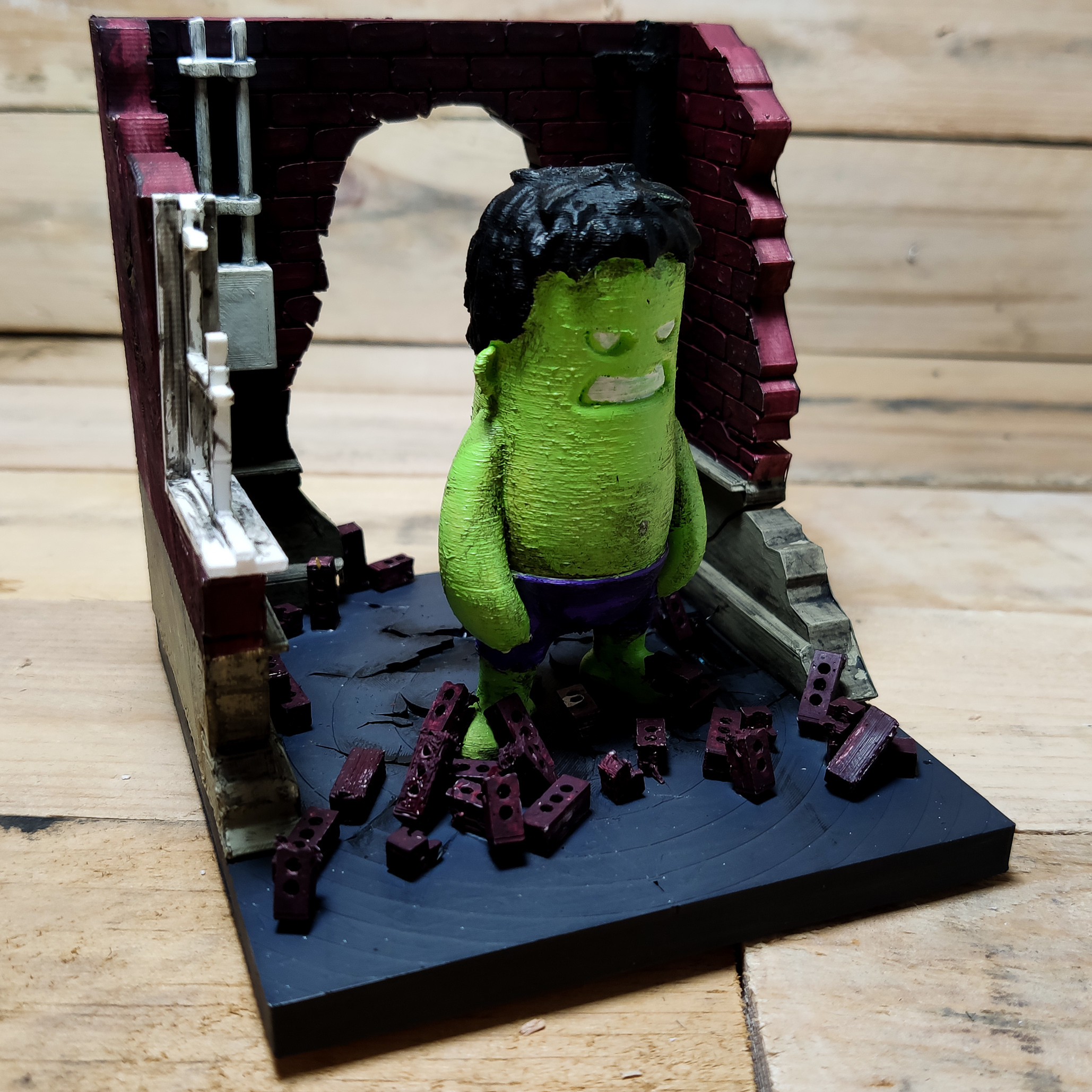Archivo STL gratis Diorama para Mini Dude 👾 ・Modelo de impresión 3D ...