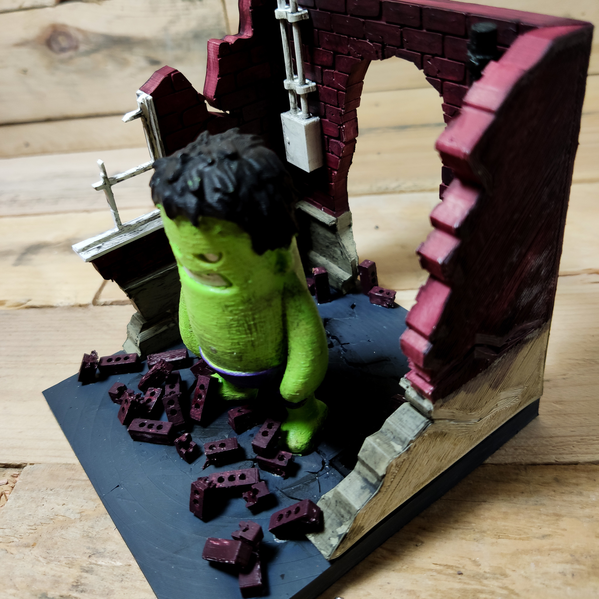 Fichier STL gratuit Diorama pour Mini Dude 👾・Modèle à télécharger et à ...