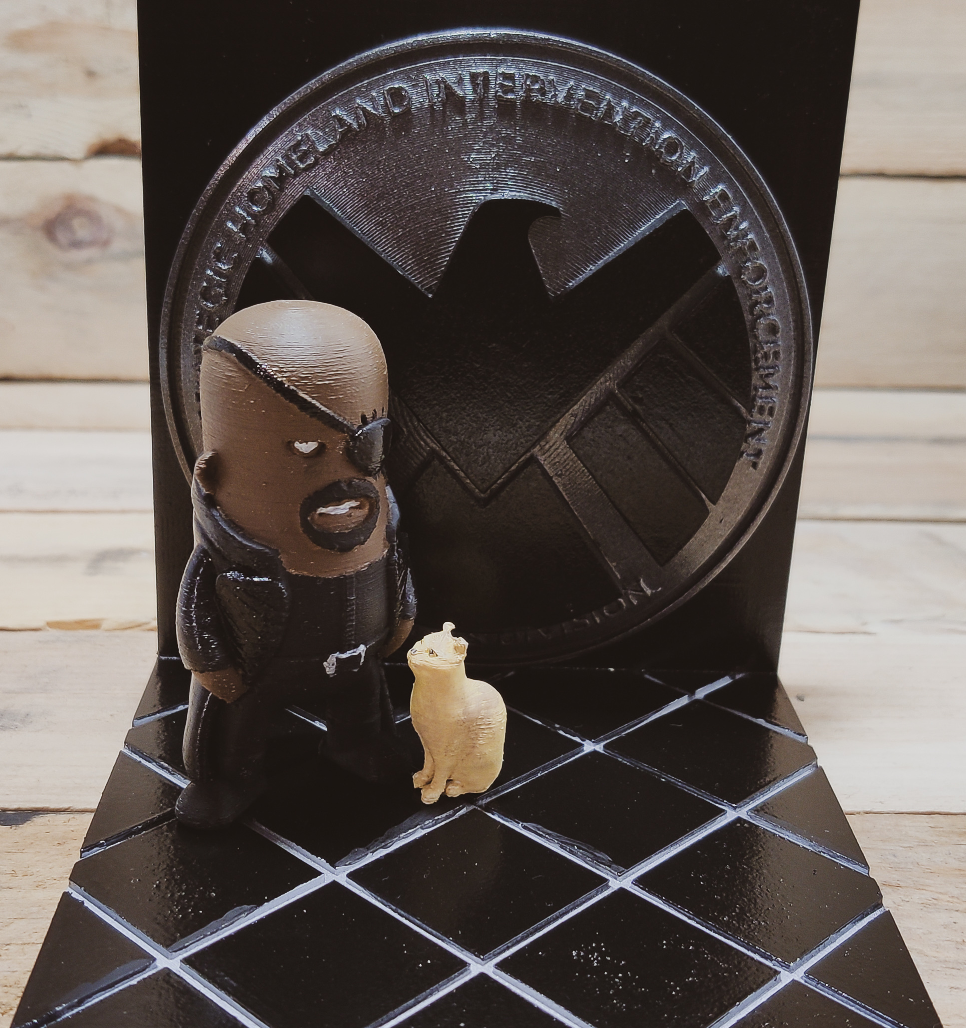 Free STL file Diorama for Mini Dude - Figurine not included 🎨 ・3D print ...