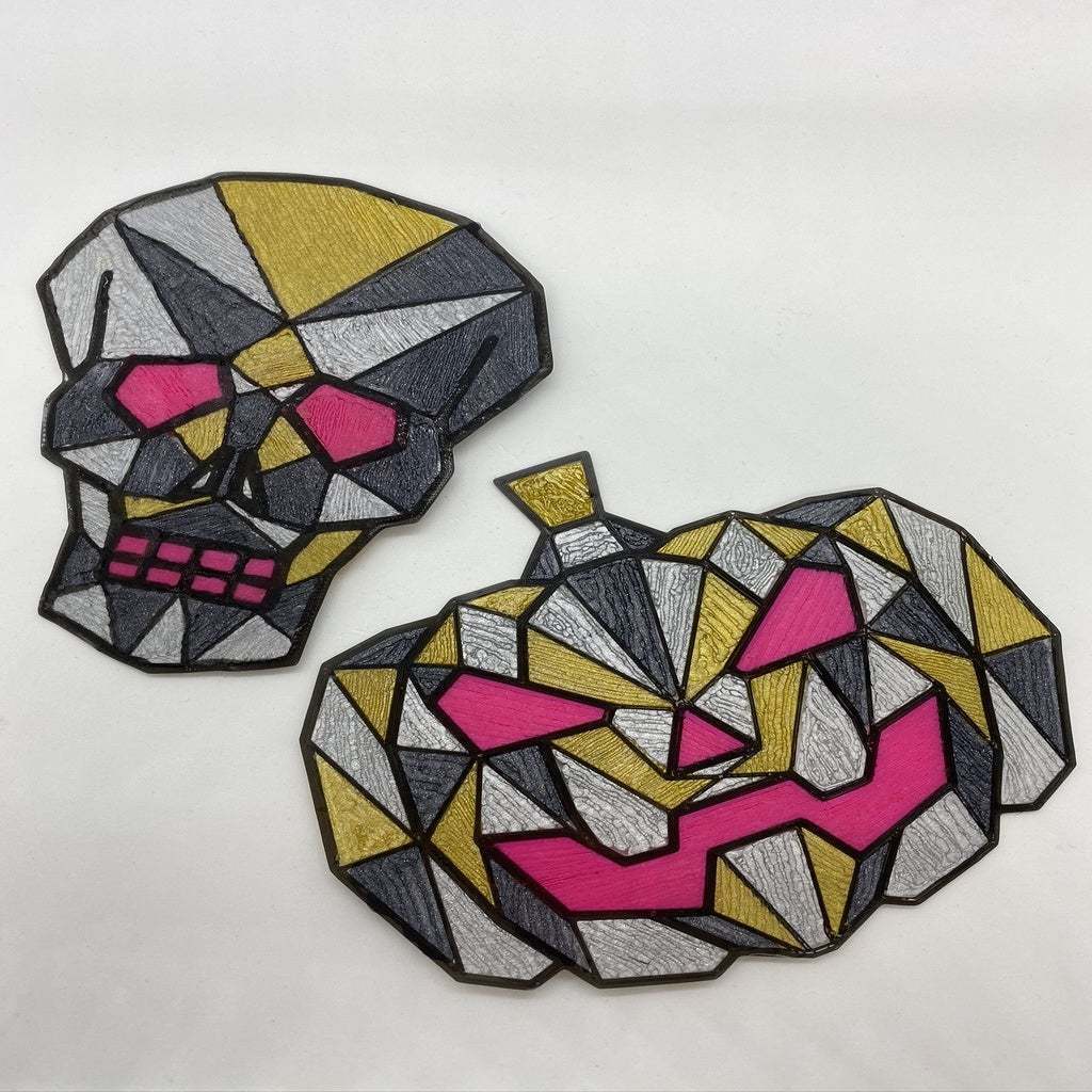 Fichier STL gratuit Stylo 3D d'Halloween à colorier 🎃・Objet imprimable ...