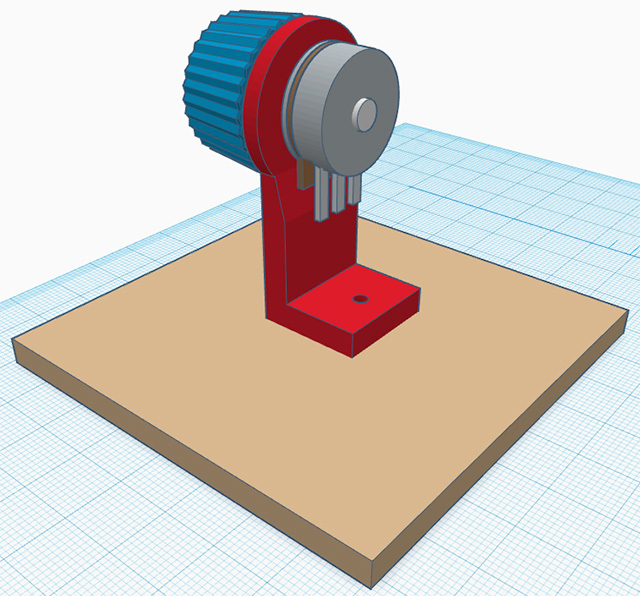 Free 3D file Potentiometer support and knob 🔧 ・3D printer design to ...
