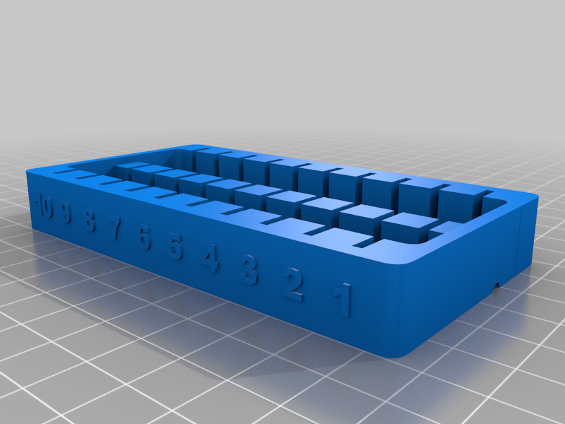 3D-Datei BBC micro:bit Halter für 10er Platine - V2 🎒 kostenlos・Modell ...