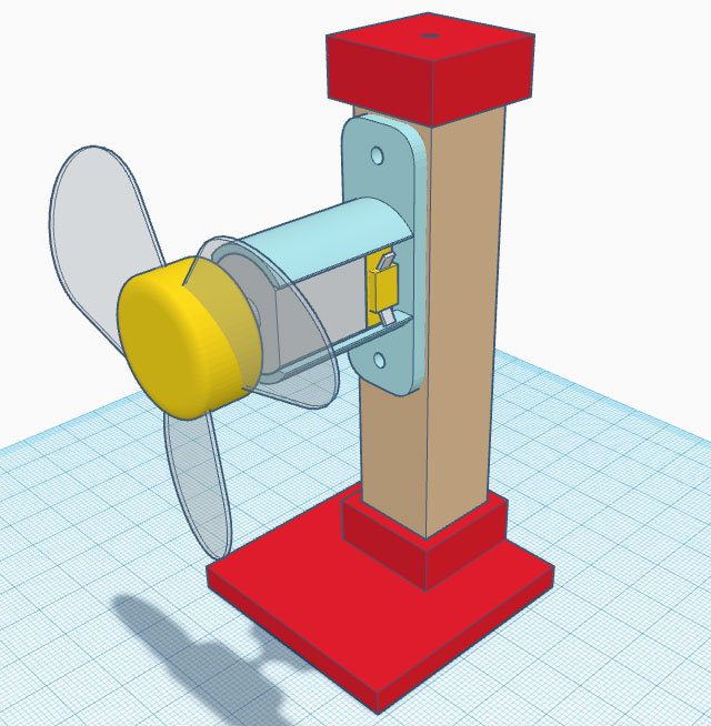 🔪 Motor holder for 3-6V DC motor ELEGOO kit・Free 3D File for ・Cults