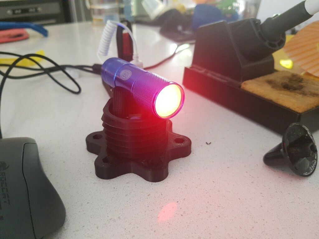 👽 RamjetX ShiftLight LED Mini Torch Conversion Kit・Free 3D File for ・Cults
