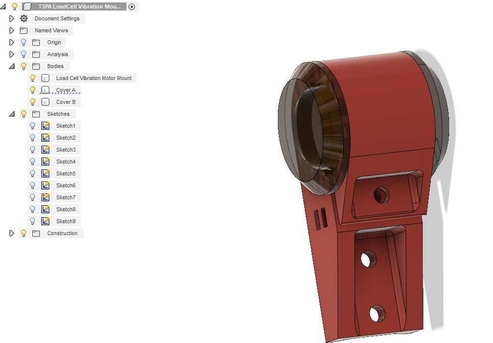 📳 RamjetX Thrustmaster T3PA Load Cell Vibration Motor Mount *updated ...
