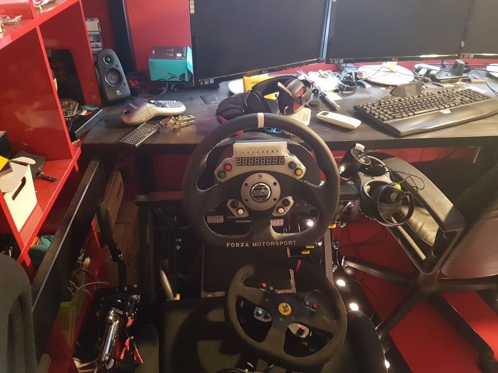 🛞 RamjetX Thrustmaster T300 T500 TX TSPC 70mm Stroke Adaptor Kit・Free 3D File for ・Cults