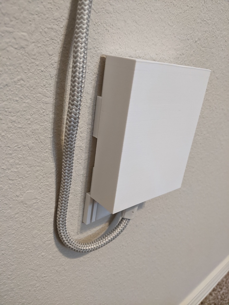 📦 Sliding cover box for wall outlets・Free 3D File for ・Cults