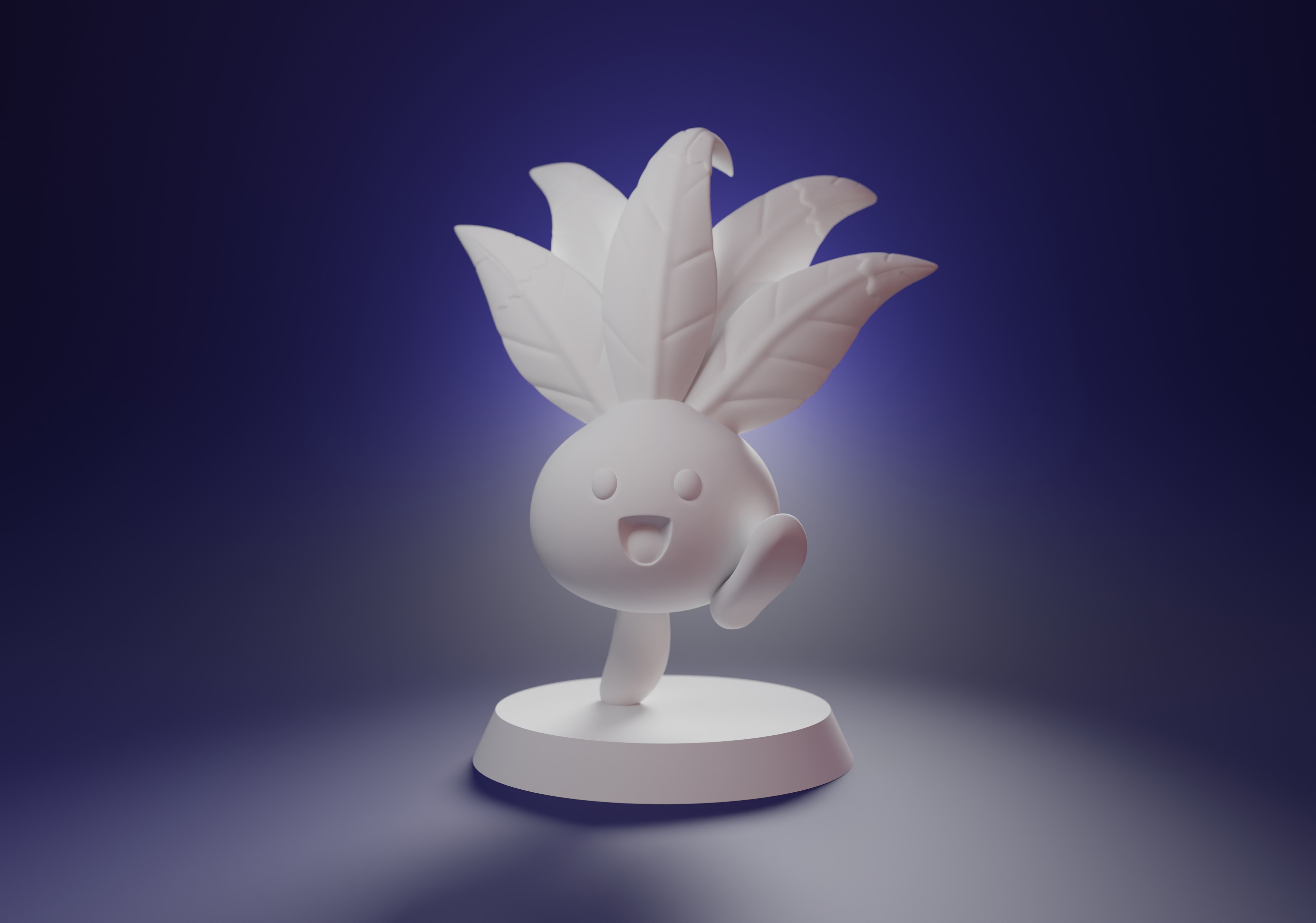 🐉 ODDISH - Cute 3D printable Pokemon・Free STL File for ・Cults