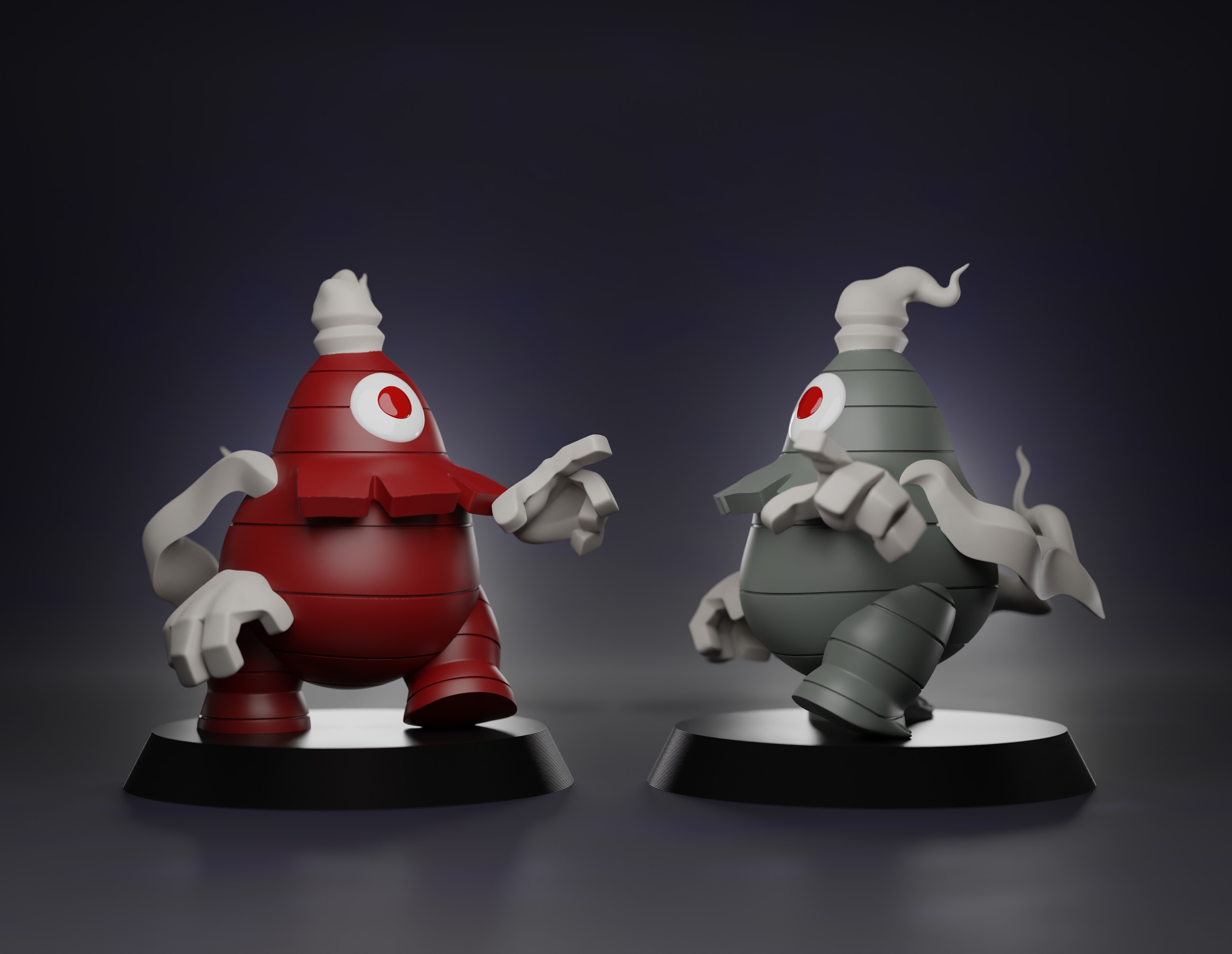 🐉 DUSCLOPS - 3D PRINTABLE POKEMON・Free STL File for ・Cults