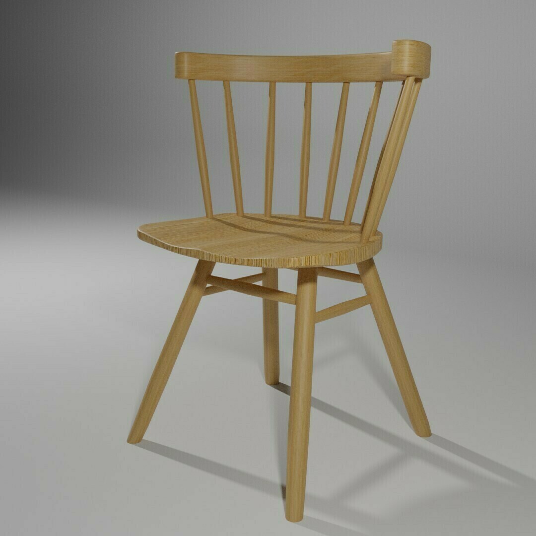 🔙 nakashima straight back chair・ 3D File for ・Cults