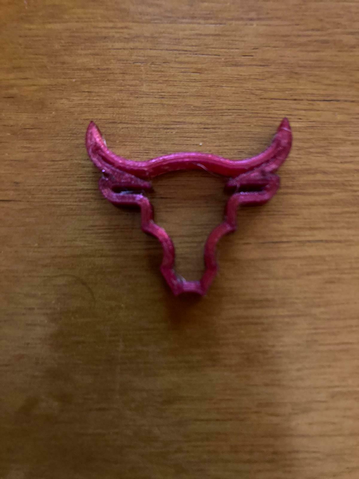 STL file Bull Keychain - The rock project 🐂 ・Model to download and 3D ...
