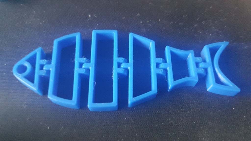🐠 Fish Keychain・Free STL File for ・Cults