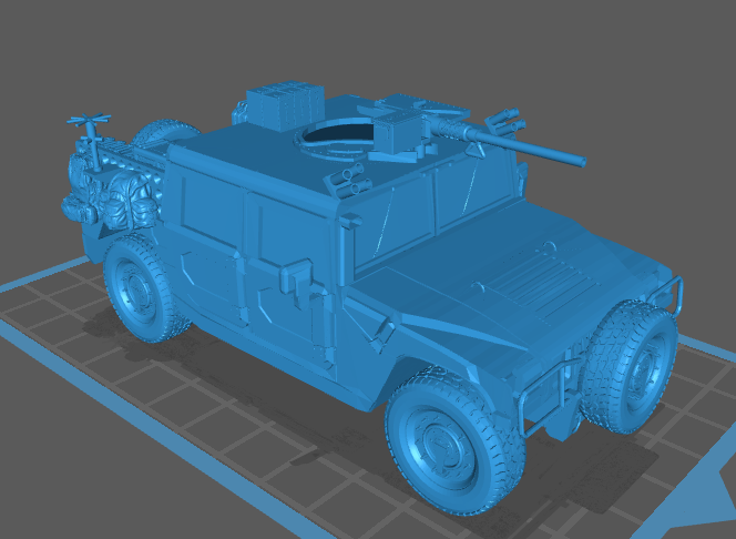 ⛏️ Humvee Special Forces (Pick up version)・Free STL File for ・Cults